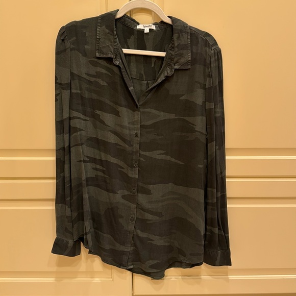Splendid | Tops | Splendid Camo Shirt | Poshmark